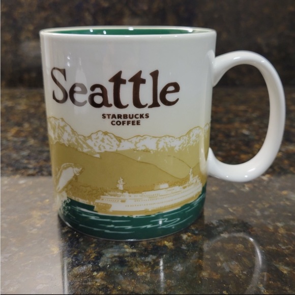 Starbucks | Other | Seattle Starbucks Collectors Mug Vintage | Poshmark